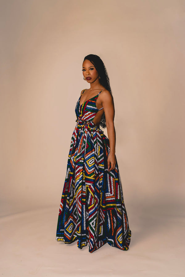 New Arrivals | African Print Modern Dress - HoneyTribe